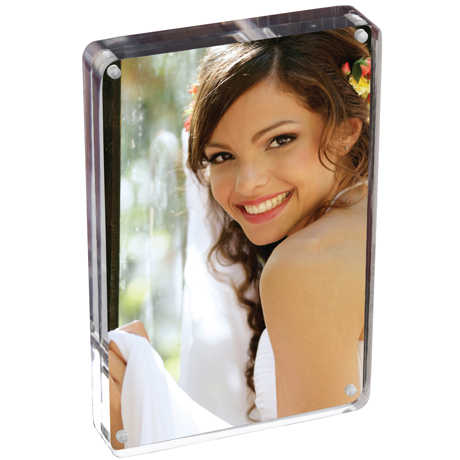 PHOTO FRAME WITH TWO WAY CLOCK ACE Premiums