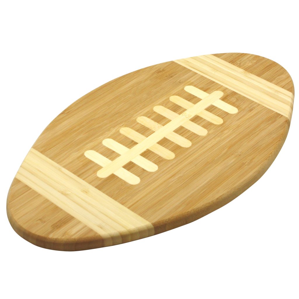 BAMBOO FOOTBALL CUTTING BOARD – ACE Premiums