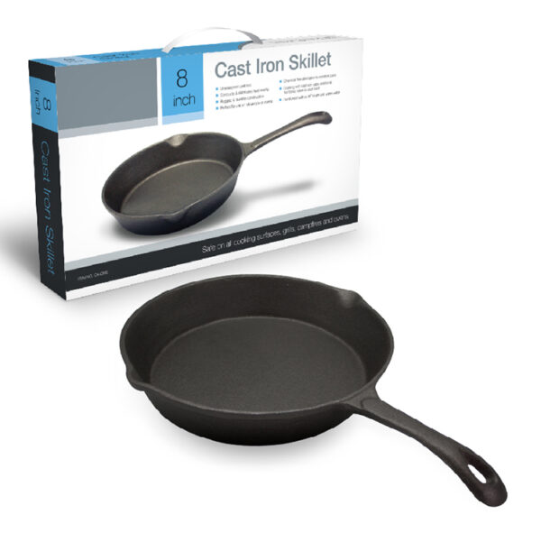 8-INCH CAST IRON SKILLET – ACE Premiums