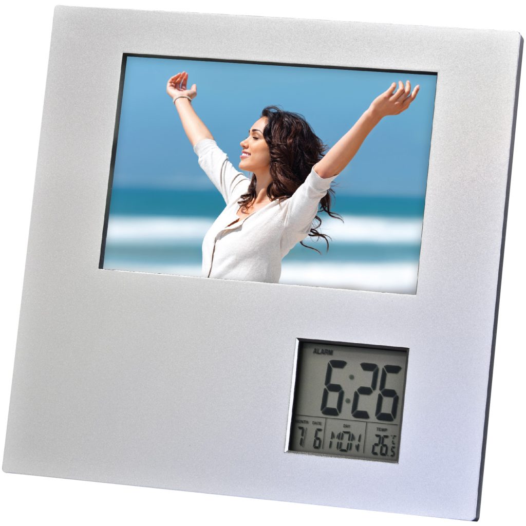 PHOTO FRAME WITH TWO WAY CLOCK – ACE Premiums