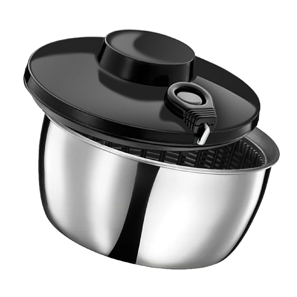 STAINLESS STEEL SALAD SPINNER – ACE Premiums