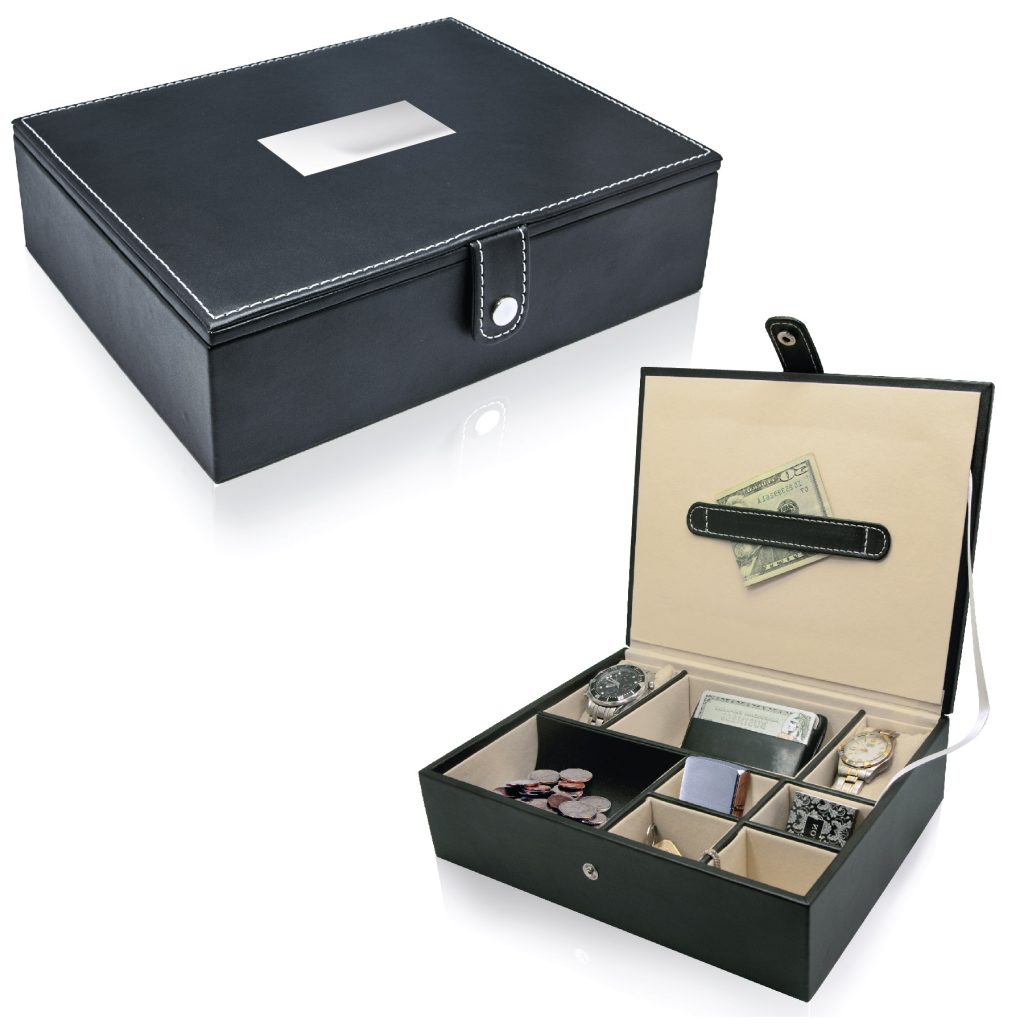 LEATHERETTE VALET BOX – ACE Premiums