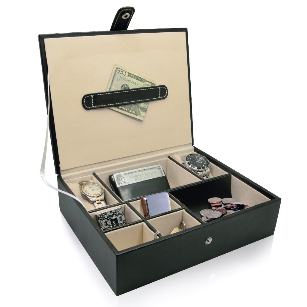LEATHERETTE VALET BOX – ACE Premiums