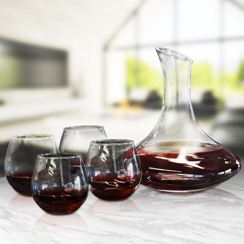 5 PC WINE DECANTER SET – ACE Premiums