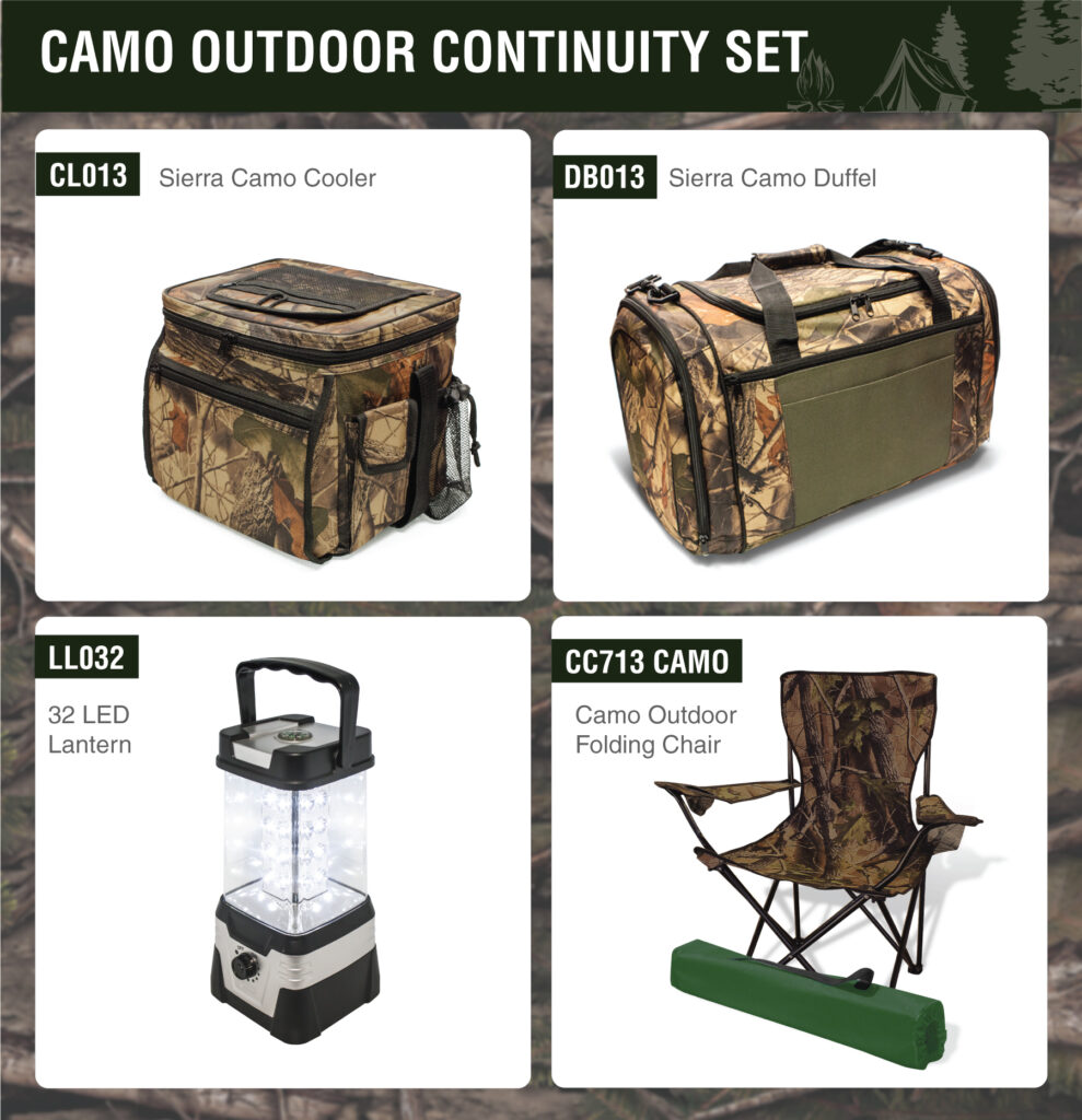 CAMO OUTDOOR CONTINUITY SET – ACE Premiums