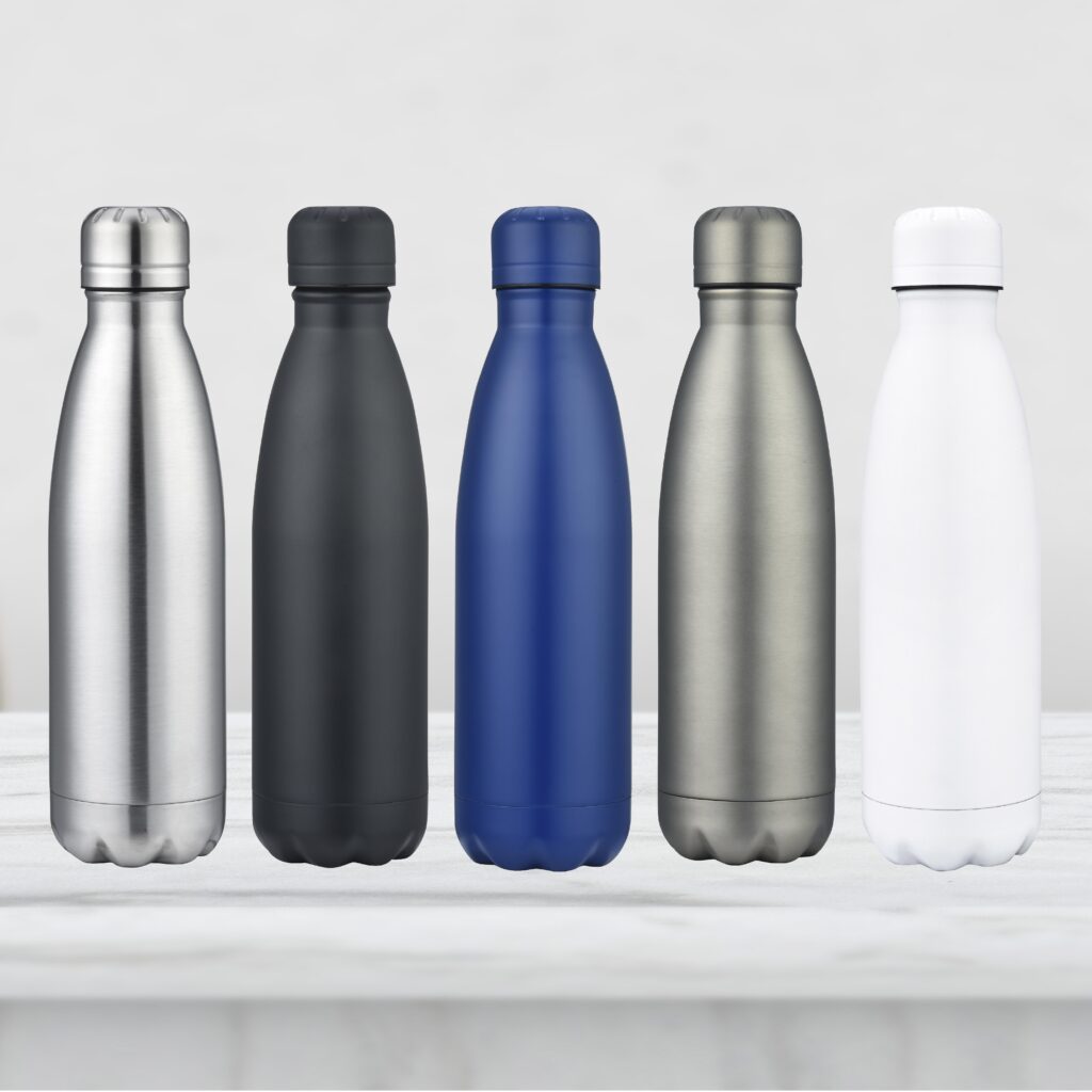 MEDINA – 17 OZ DOUBLE WALL STAINLESS STEEL VACUUM BOTTLE – ACE Premiums