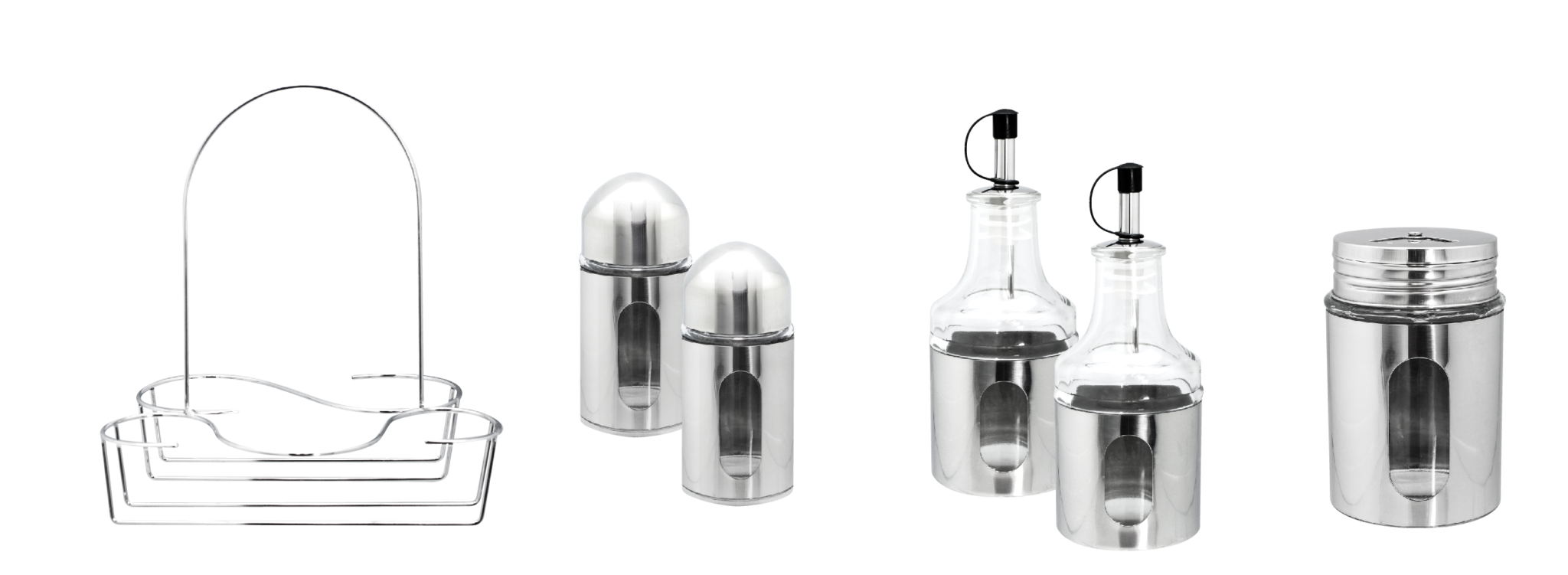 6-Pc Stainless Steel Condiment Set – ACE Premiums